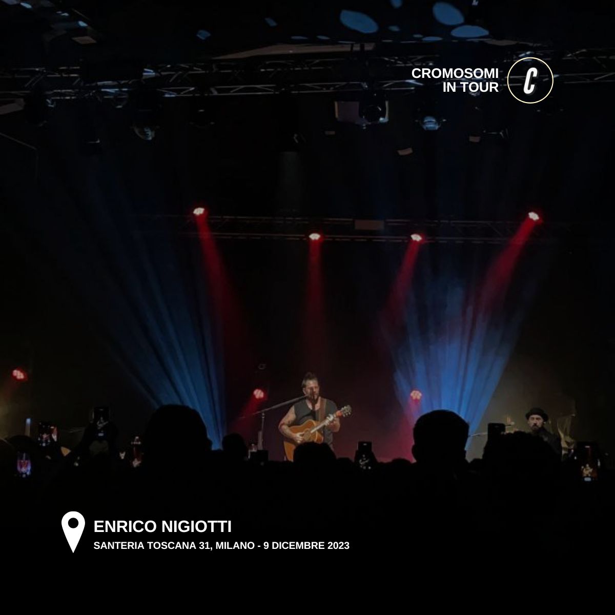 "Unplugged": Enrico Nigiotti cantastorie moderno live in Santeria Toscana 31 - Cromosomi